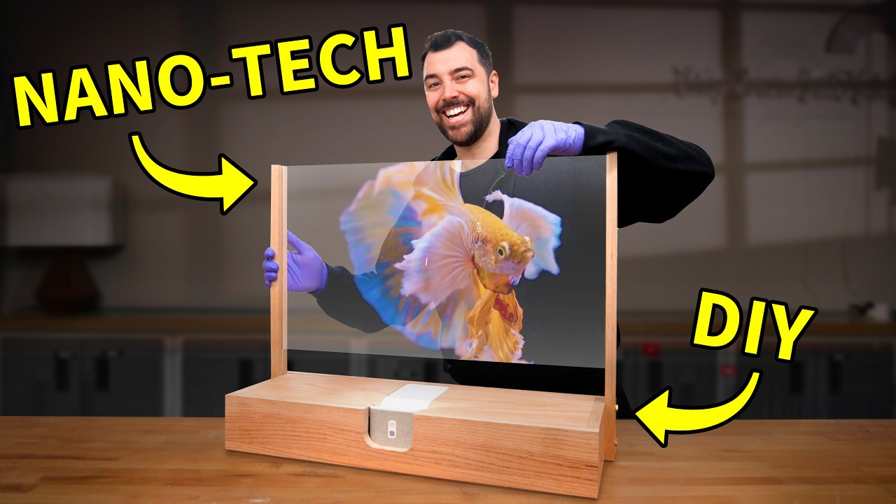 “Cheap” DIY Transparent TV