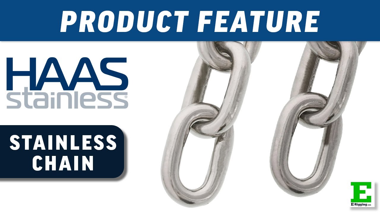 HAAS Stainless Steel Chain | E-Rigging Products