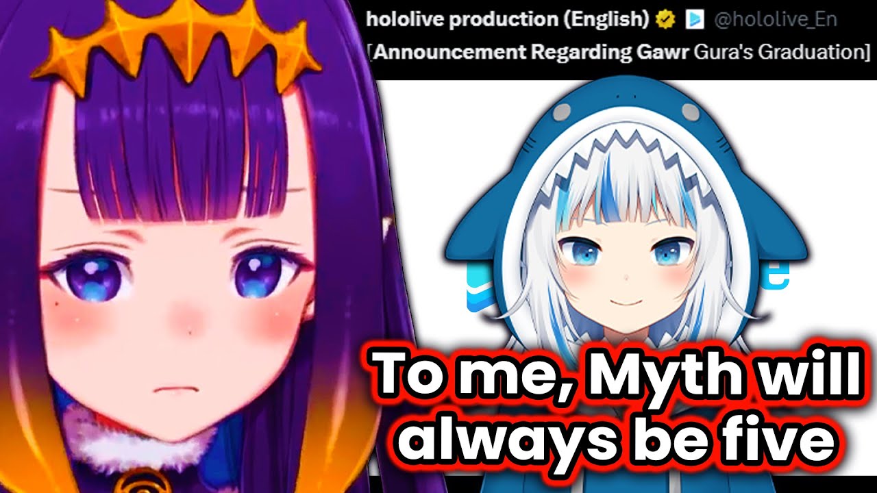 Ina Reflects on Gura's Graduation: A Journey of Friendship and Change ...