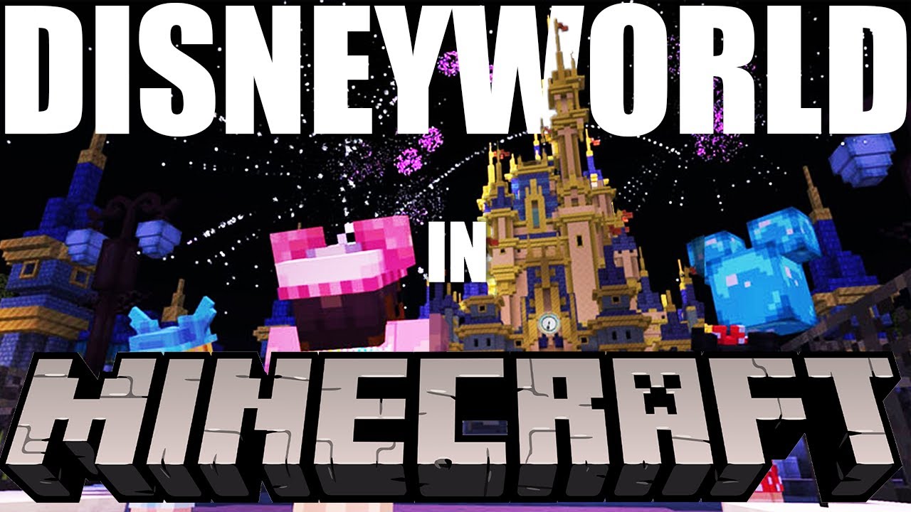 This Minecraft Disney World map is incredible!