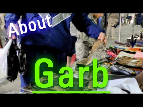 What is Garb? | How to Say Garb in English? | How Does Garb Look?