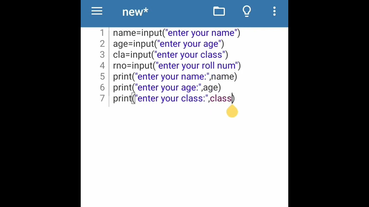 how to print |name|age|class|rolnum in python #turtle  #pythonturtle #python @technicalworld9135