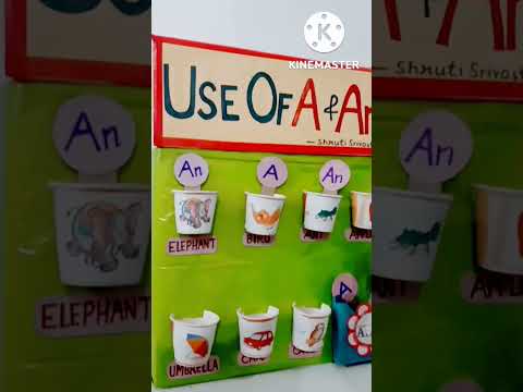 TLM For Primary || ENGLISH TLM || DIY ||#diy #tlm #shorts