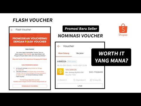 NOMINASI VOUCHER TOKO - PROMOSI BARU DI SHOPEE BAGI SELLER!!