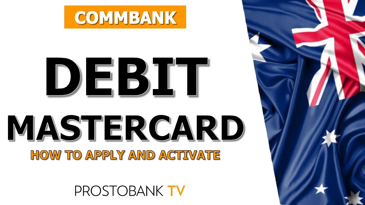 Debit card from Commonwealth Bank