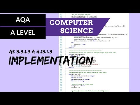 Learn AQA A Level Implementation - Mind Luster