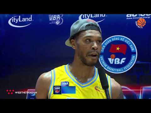 Lamontray Harris 6'7" PF Nha Trang Dolphins Vietnam VBA 24 point 22 rebound performance 11/1/20