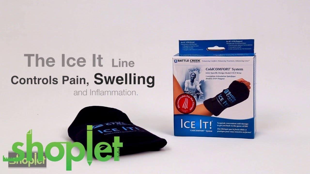 Ice It Deluxe Cold Therapy System for Neck/Jaw/Sinus 4-1/2 x 10 Inch ...