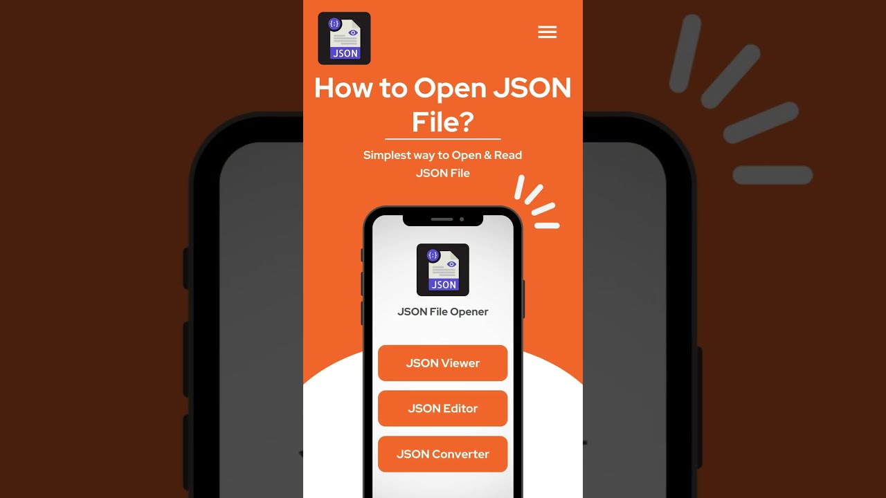 JSON File Converter | JSON File Generator | JSON File | How to Open JSON File #shortsvideo #json