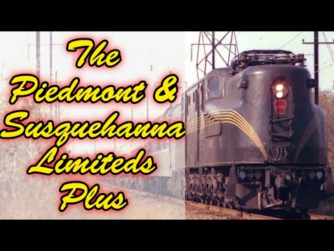 Southern 2839 & PRR GG1 4935, "The Piedmont And Susquehanna Limited's Plus" 1980