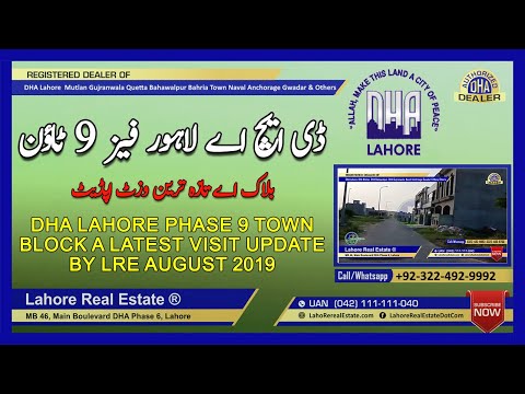 DHA Lahore Phase 9 Town | Plot File Prices | Development News | Map ...