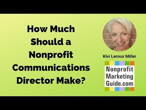 How Much Should a Nonprofit Communications Director Make? [U.S. Salary Data]