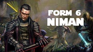 Description of Form 6 Lightsaber Combat: Niman