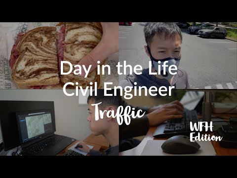 A Day in the Life of a Civil Engineer | Traffic Engineer Working From Home