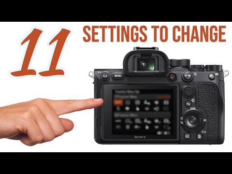 Sony A7 IV: Setup guide (part one) (ILCE-7M4/B)