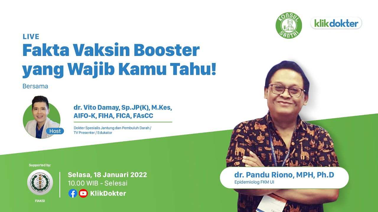 Fakta Vaksin Booster yang Wajib Kamu Tahu!
