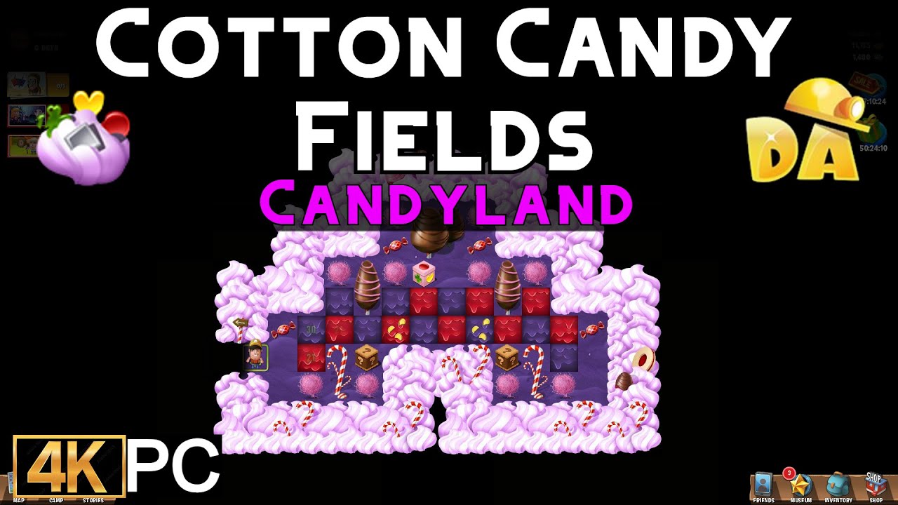 Cotton Candy Fields | Candyland #2 (PC) | Diggy's Adventure