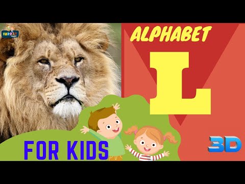 Alphabet L - Sing The Words Starting With Letter L | Hurray Toons