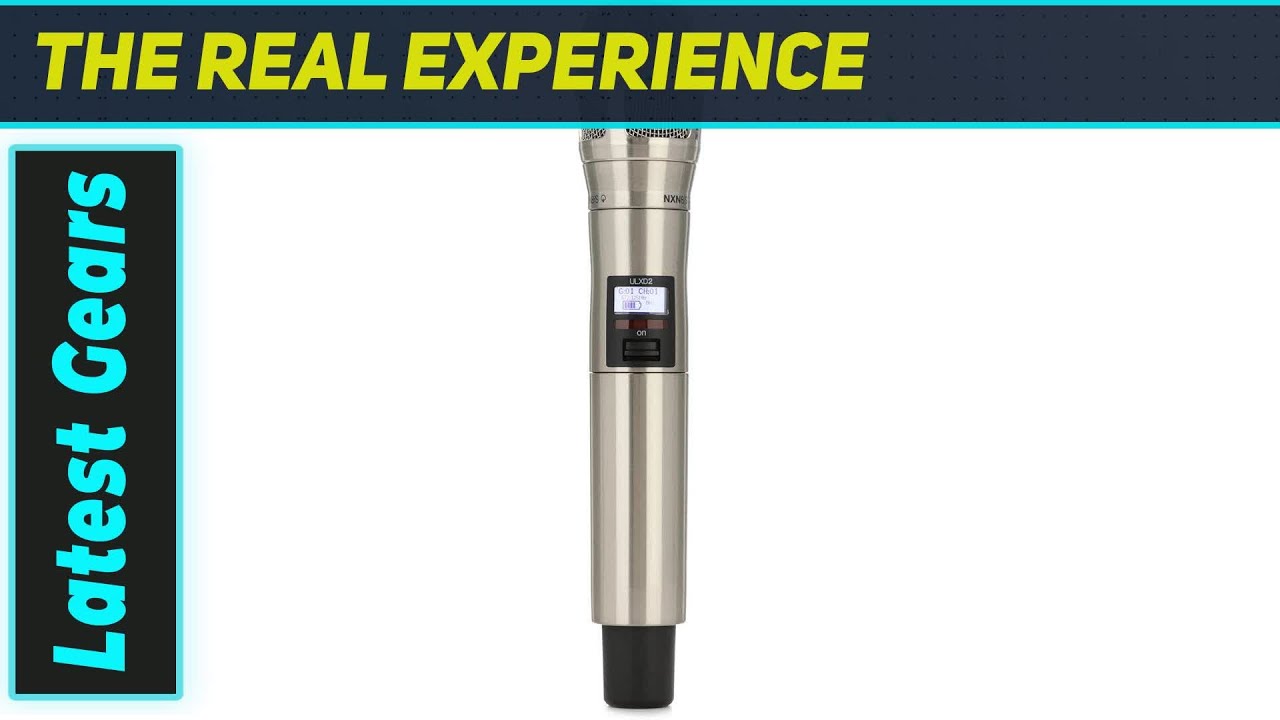 Shure ULXD2/N8SN: Experience Ultimate Wireless Vocal Clarity