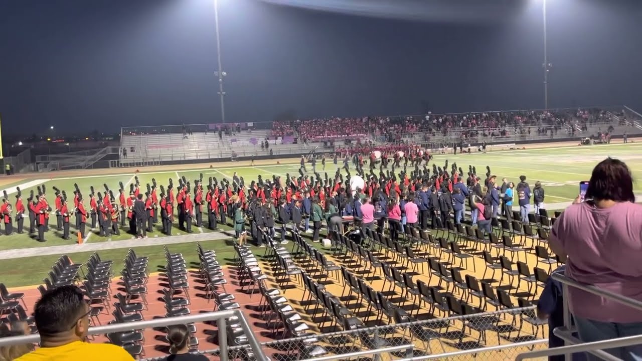 Summit Intermediate Band Performs with Etiwanda Eagle Marching Band - Star Spangled Banner 🇺🇸 🦅