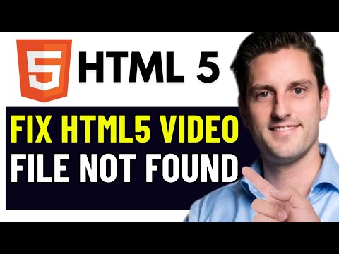 HOW TO FIX HTML5 VIDEO FILE NOT FOUND 2025! (EASY FIX)