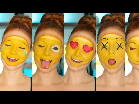Emoji Makeup Is the Halloween Tutorial You've Been Waiting For