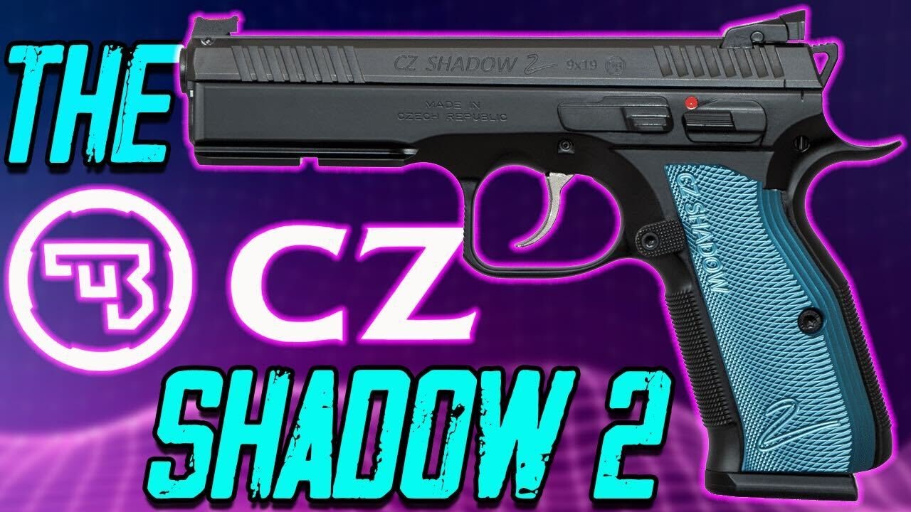 CZ USA 91044 Custom Shadow 2 Accu FS17rdBlack Poly Blue Grips