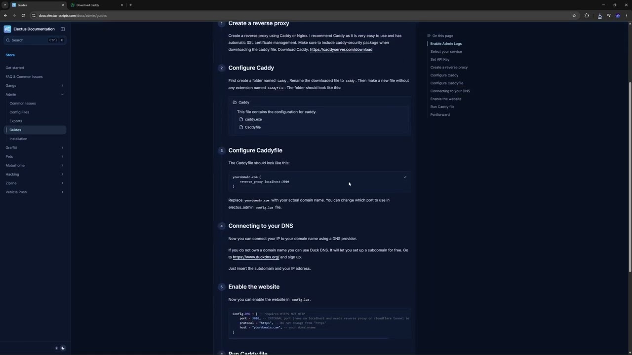 Electus Admin Website Setup | FiveM Tutorial