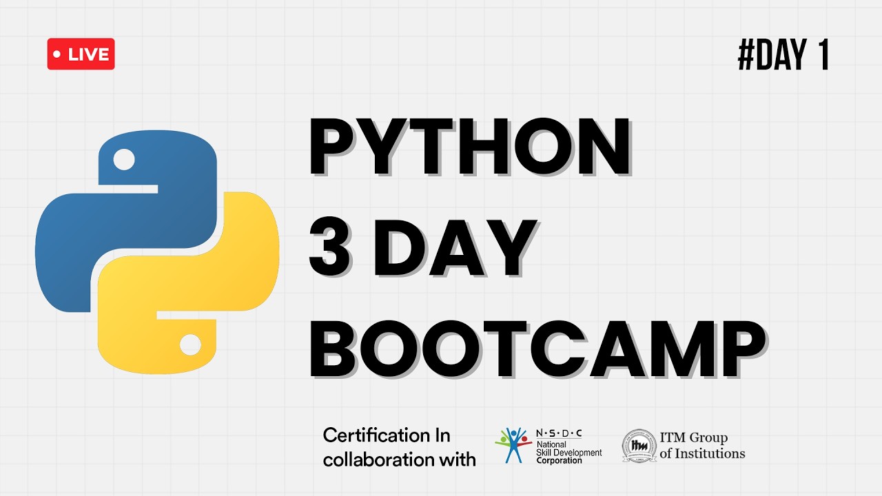 Day 1 | Introduction to Python and Basics