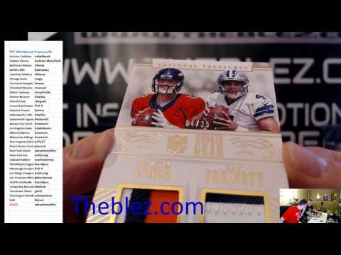 2016 Panini National Treasures FB Case Break PYT #50