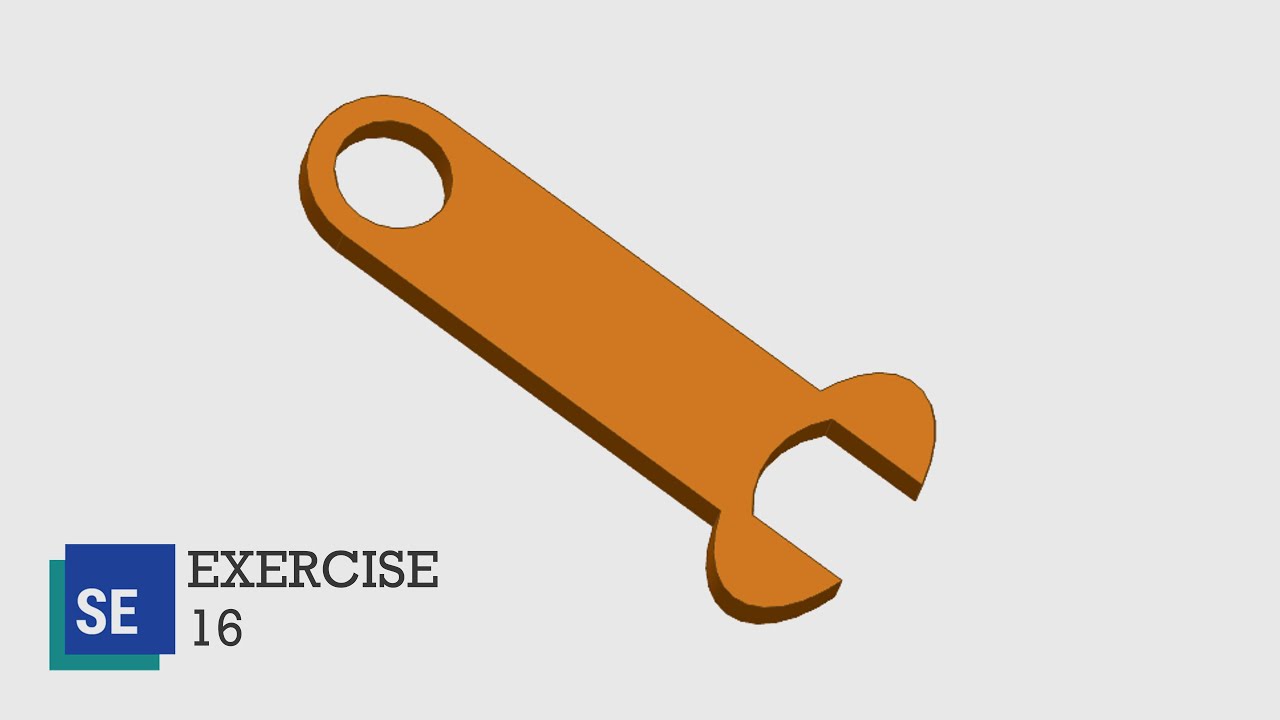 Solid Edge - Exercise 16 | CAD Tutorial
