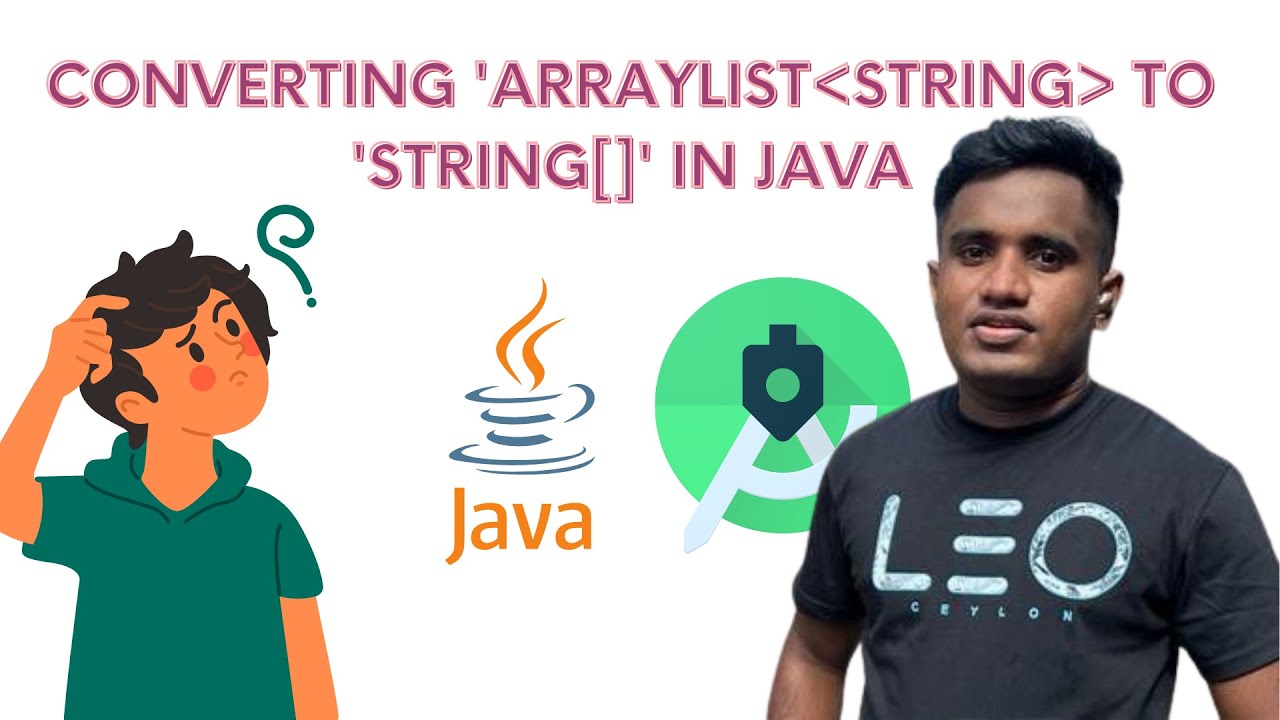 Converting ArrayList of String to a simple 'String[]' array in Java Programming