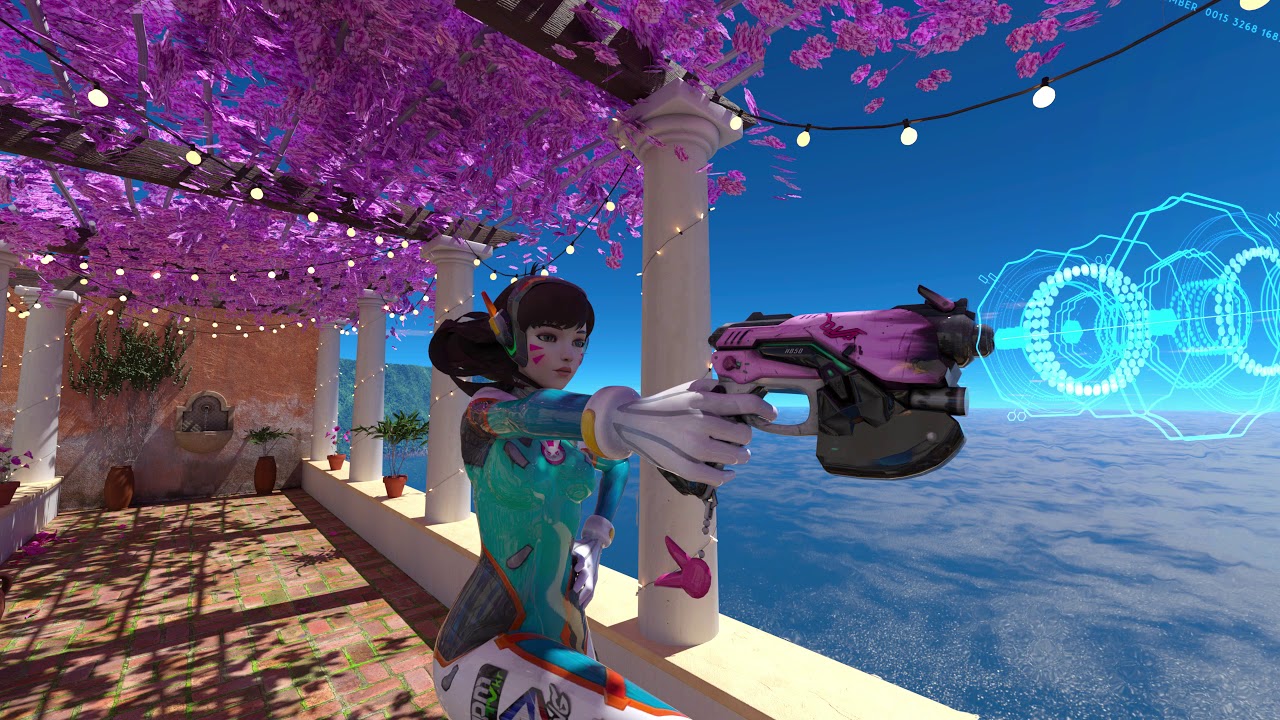 DVA SUN PISTOL - OVERWATCH WALLPAPER ENGINE