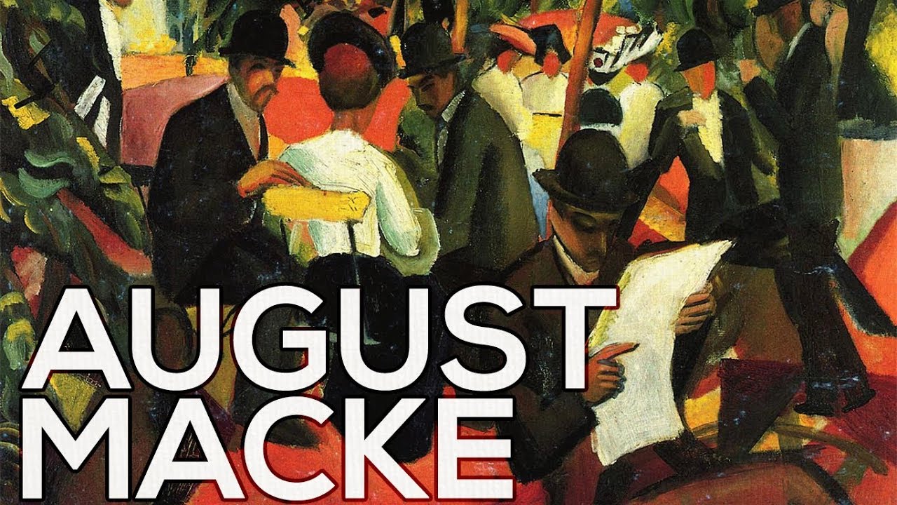 August Macke: A collection of 105 works (HD)