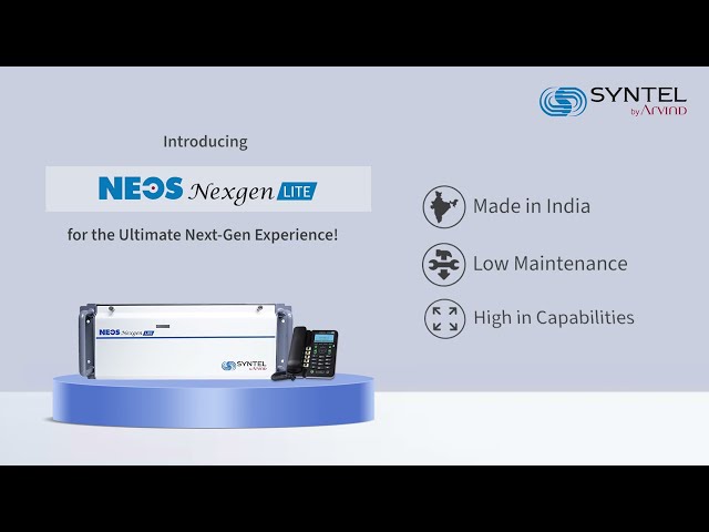 EPABX, IP-PBX & Intercom Systems - Syntel NEOS 4S & 6S Digital Epabx ...