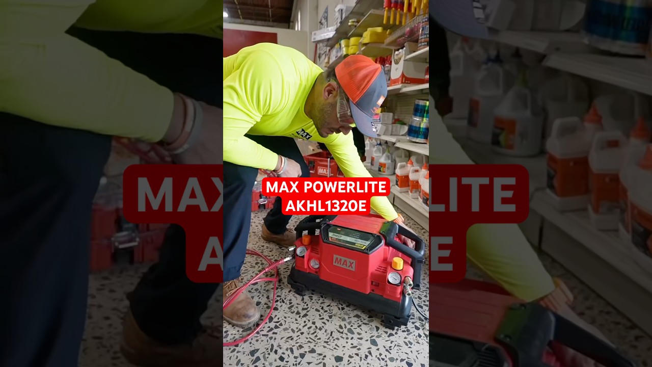 MAX POWERLITE® AKHL1320E #maxusacorp #contractor #aircompressor #gamkasalesco
