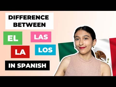 Explaining la, el, las and los in Spanish | A1