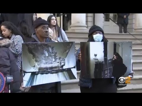 Demonstrators call on NYCHA to improve living conditions