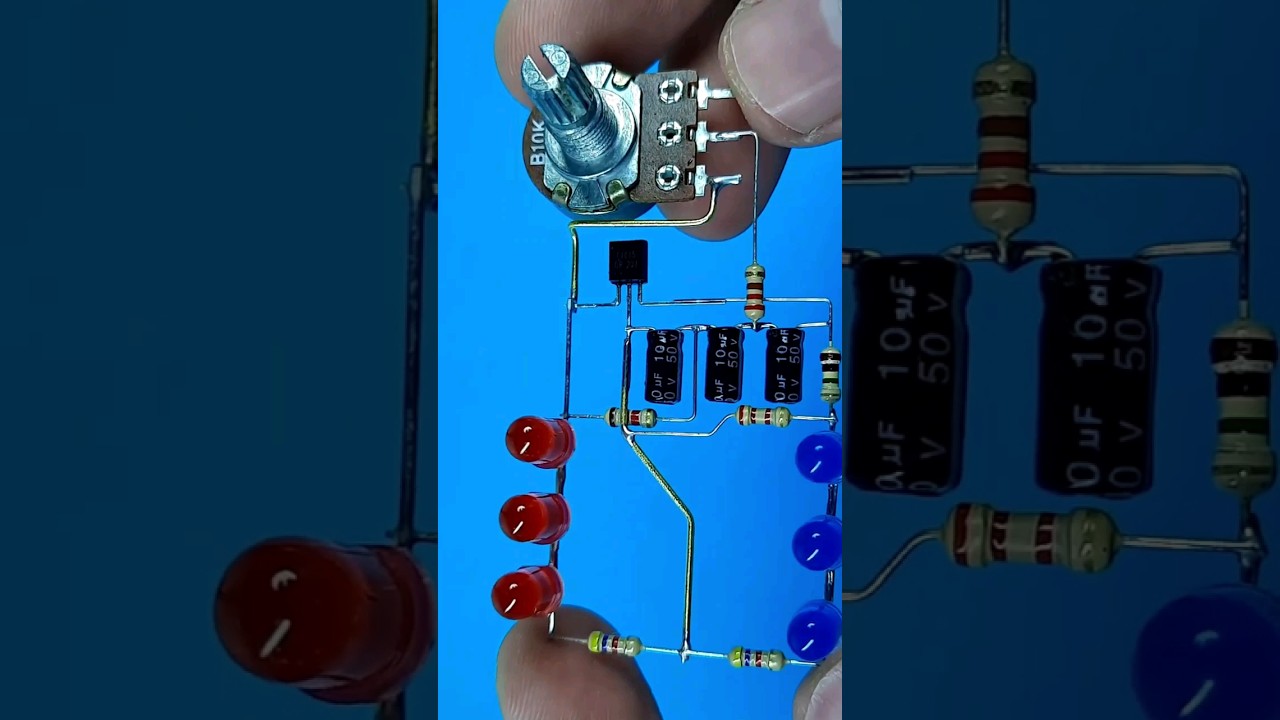 Astable Multivibrator circuit using single transistor