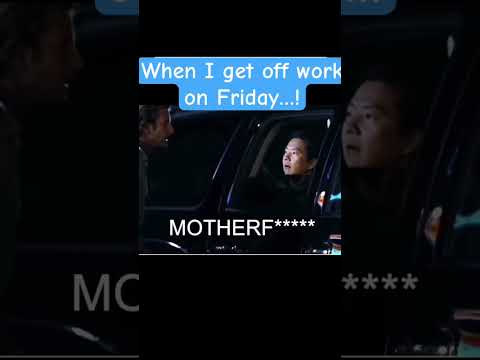 When I get off work on Friday..! Funny work life!