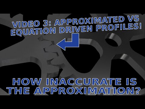 How Accurate is an Approximated Involute Spur Gear? Comparing Gear Tooth Profiles |JOKO ENGINEERING|