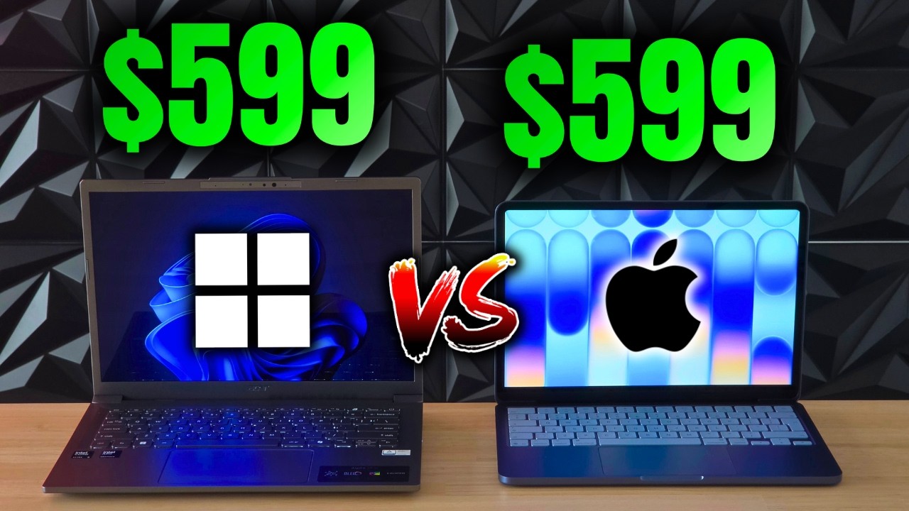 $599 MacBook vs $599 Windows Laptop - Best Budget Laptop for Students? (MB Neo vs Acer Aspire 14)