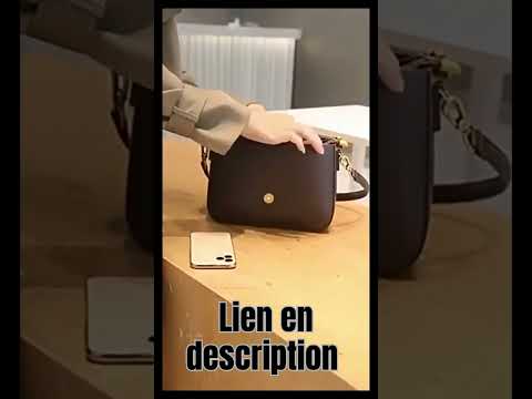 Sac cuir femme de luxe – Bandoulière pratique et style intemporel !