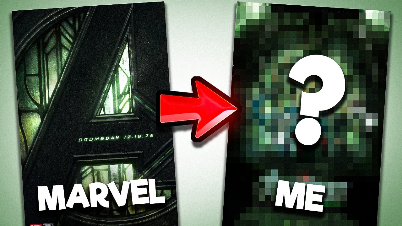 Making ANOTHER Epic Fan-Poster for Avengers Doomsday in Photoshop!