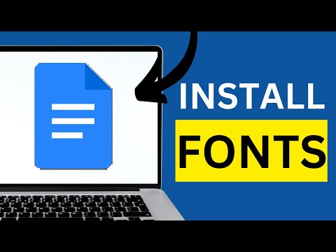 How to Install and Add Custom Fonts in Google Docs in 2025