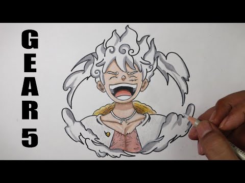 Drawing Luffy Gear 5 Easy - Easy Drawing Ideas for Beginners