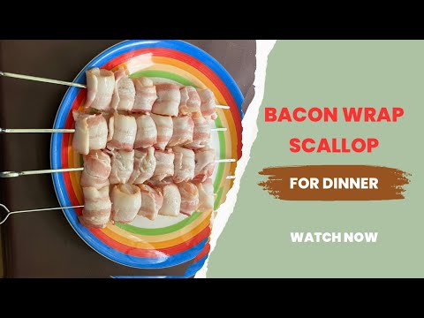 HOW TO MAKE EASY GRILLED BACON WRAPPED SCALLOP | THE KLINKER