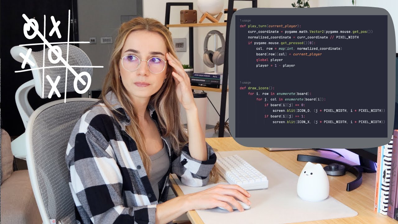 CODE WITH ME | Tic-Tac-Toe Game in Python *beginner friendly*