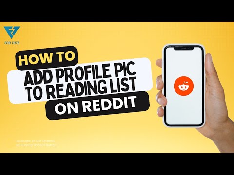 HOW TO ADD YOUR REDDIT PROFILE PICTURE TO READING