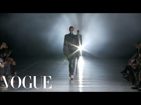 Anthony Vaccarello Ready to Wear Fall 2012 Vogue Fashion Week Runway Show